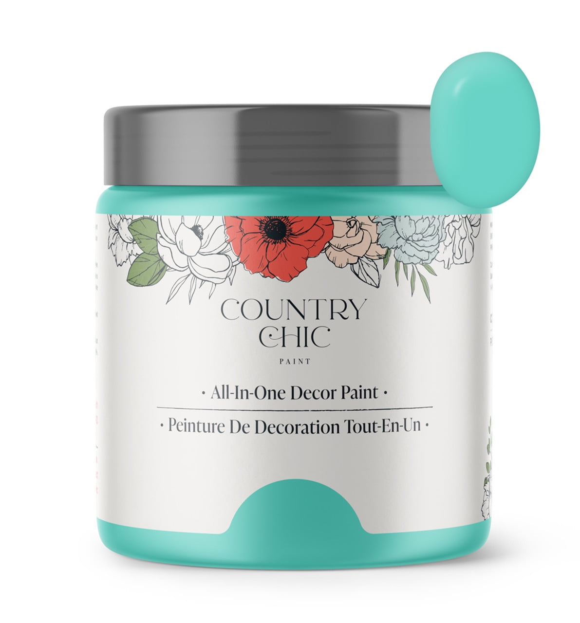 Country Chic Chalk Style Paint for Furniture, Tropical Cocktail, 4 fl ...