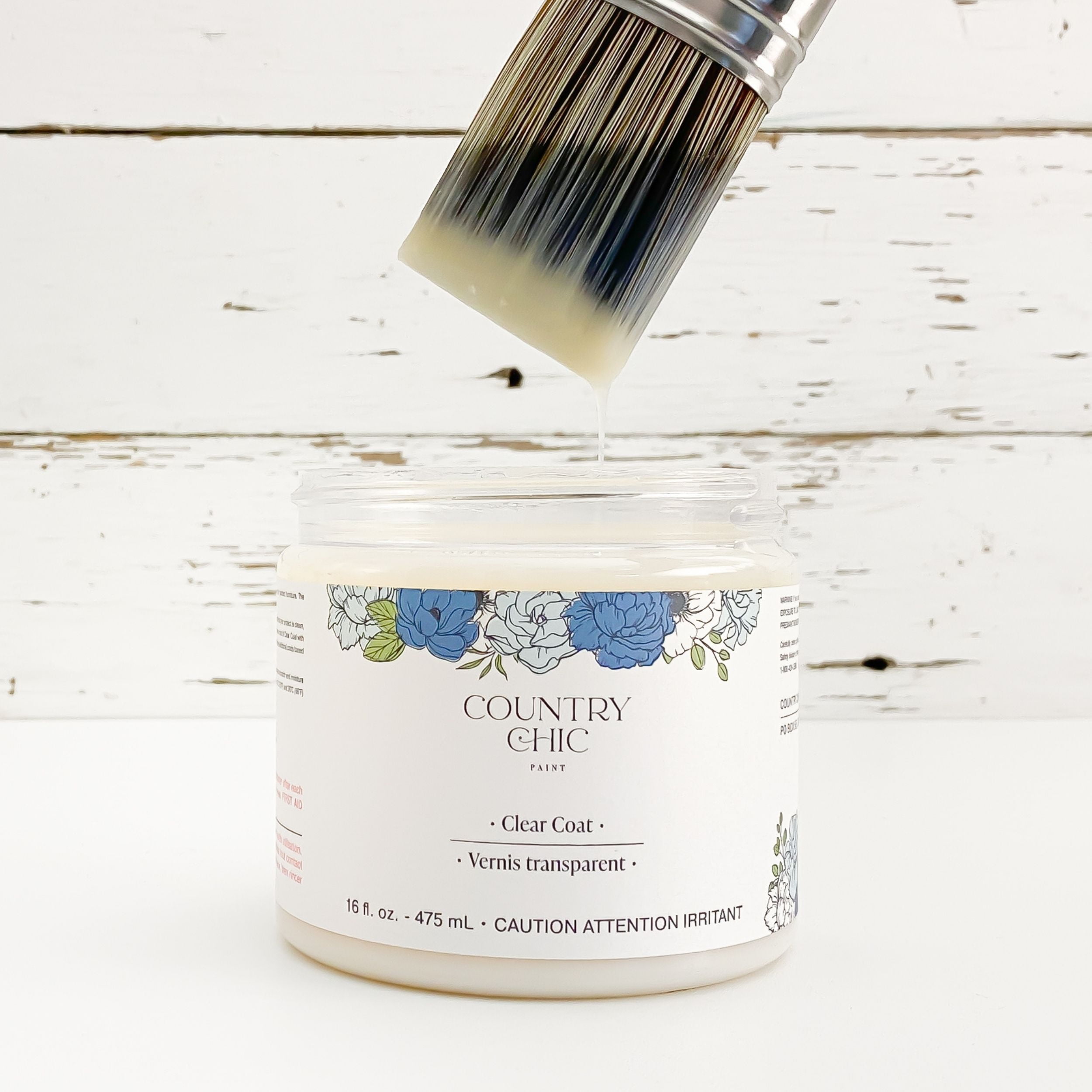 Country Chic Paint & Stains Clear, 32 fl oz - Walmart.com