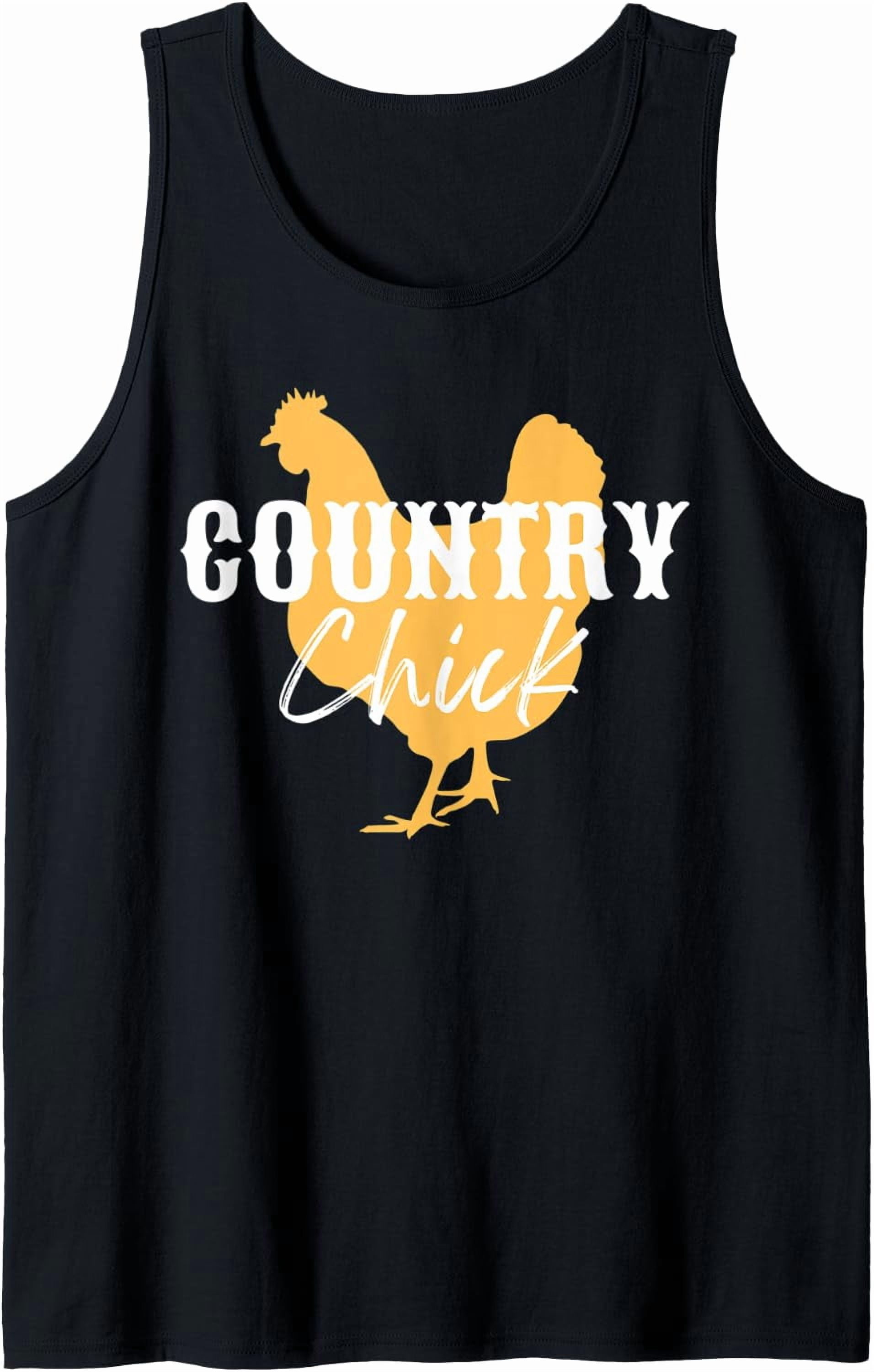 Country Chicks Chicken Western Farm Boho Fashion Tank Top Size S-3XL ...