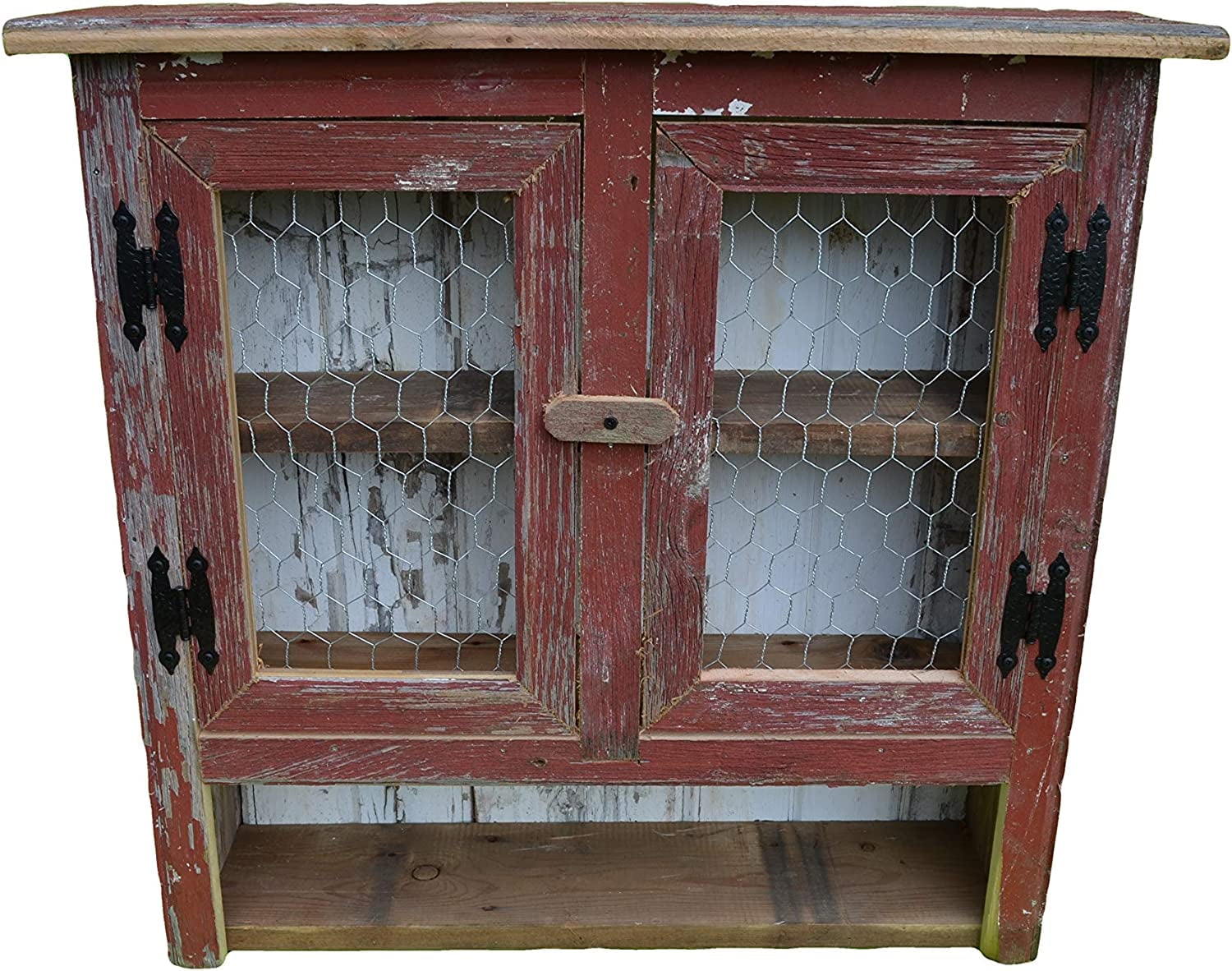 Country Collectible Handmade Primitive Barnwood Medicine Cabinet.With ...