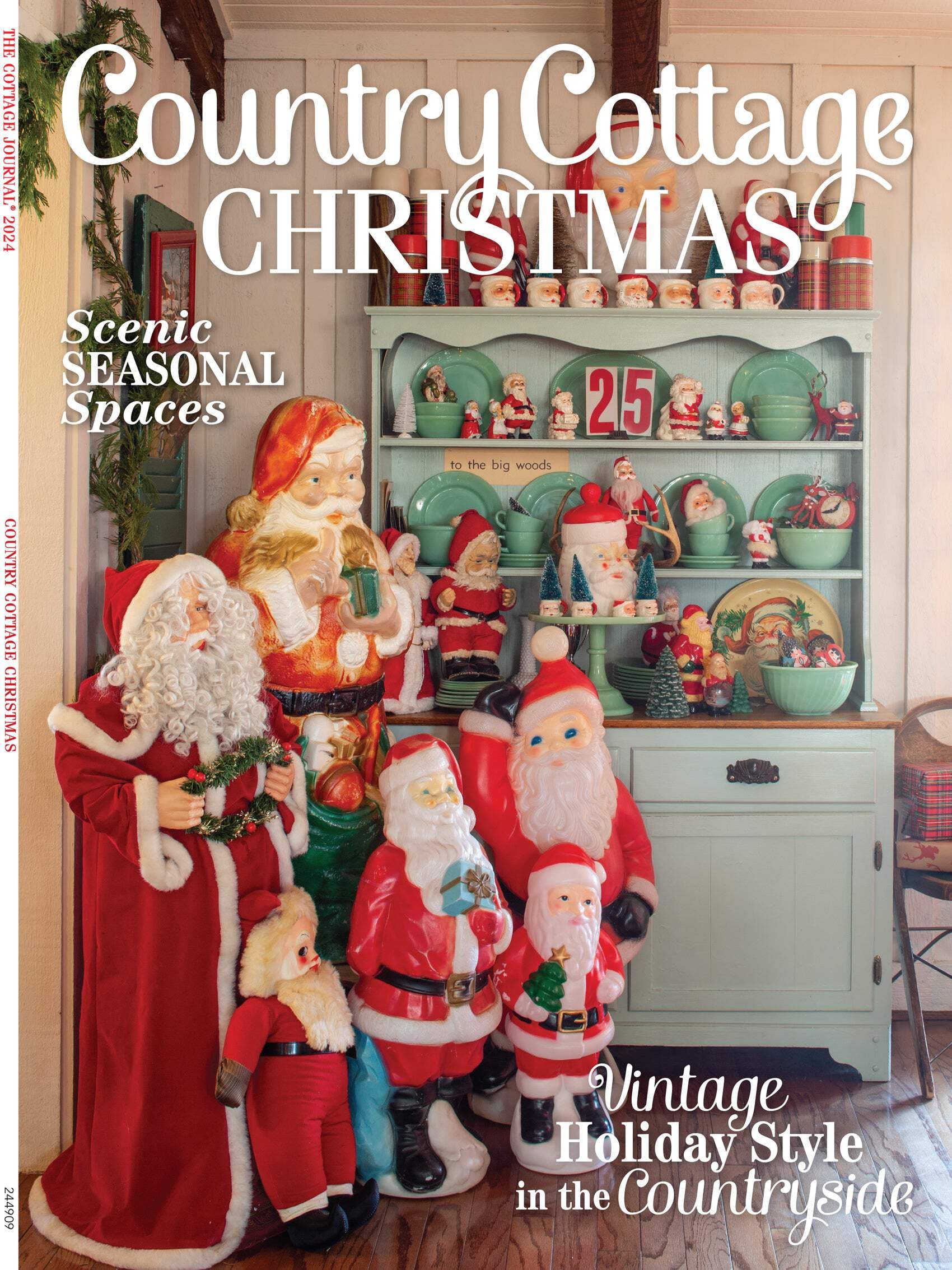 Country Cottage Christmas - Vintage Countryside Holiday Style Guide ...