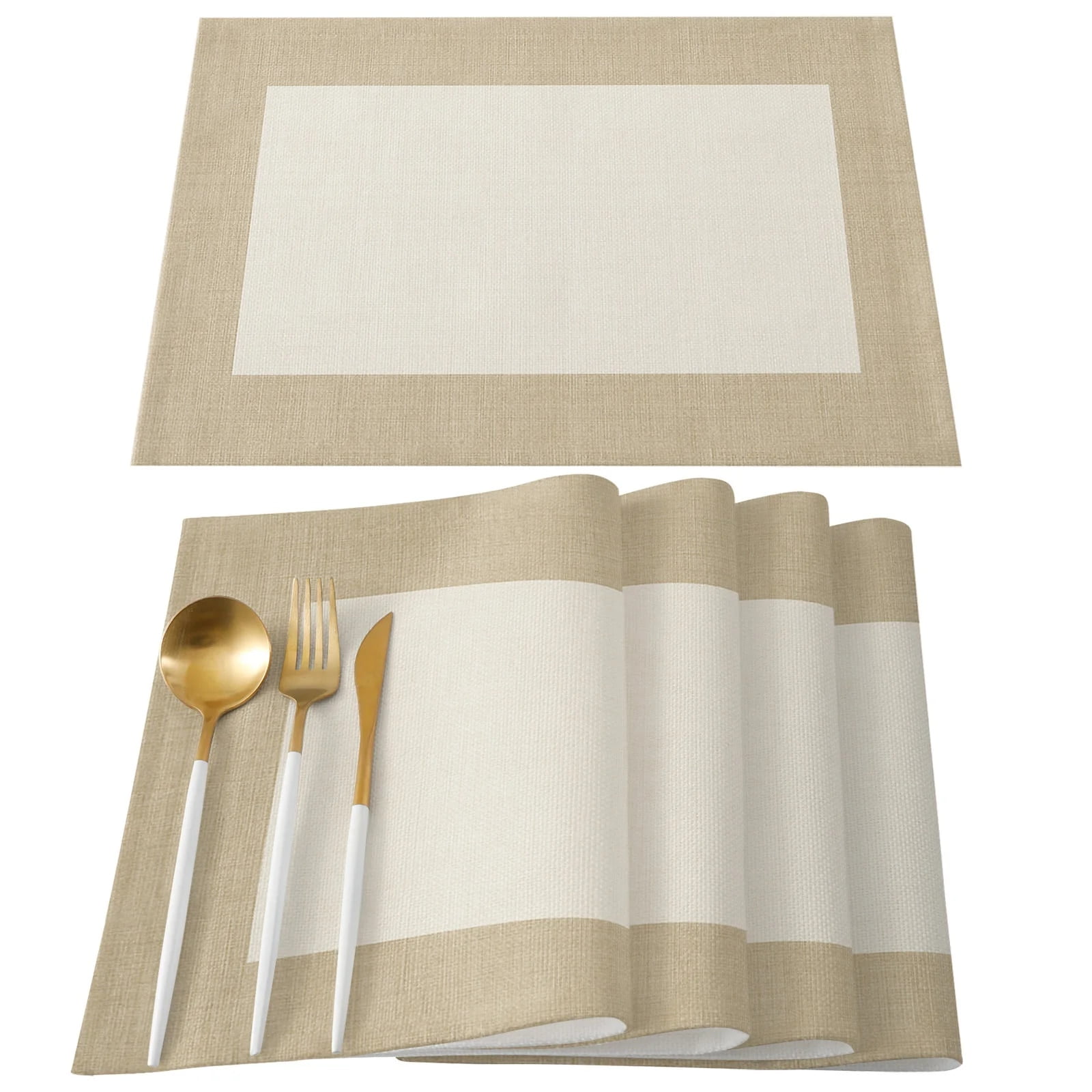 Country Countryside Vintage Table Mats for Dining Table Kitchen ...