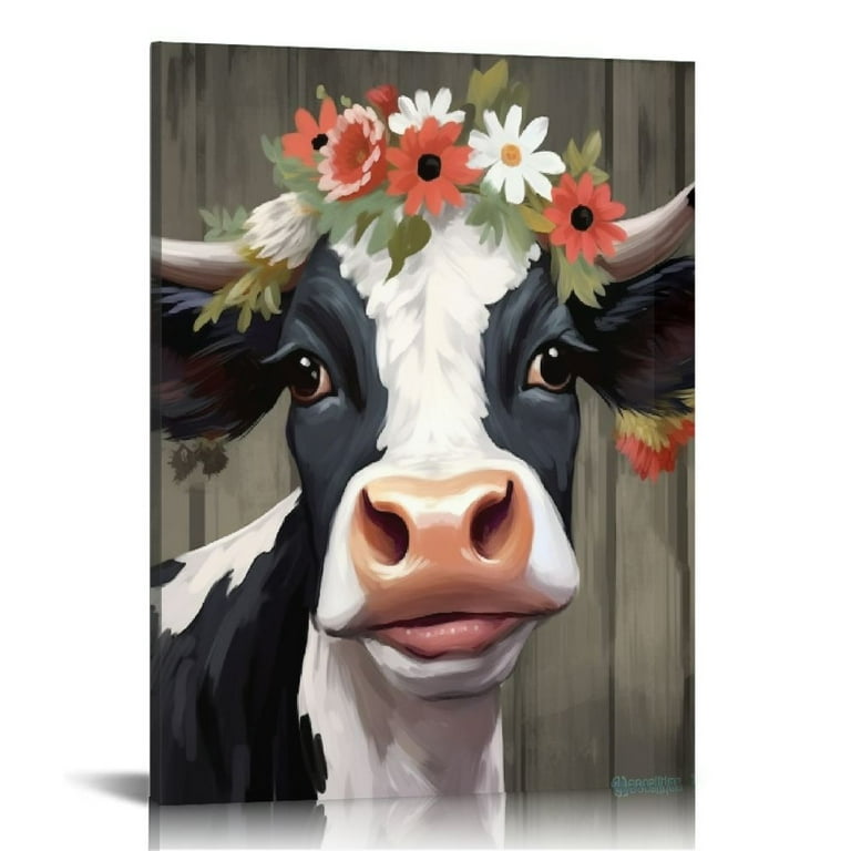 Farmhouse Kitchen Decor Cow