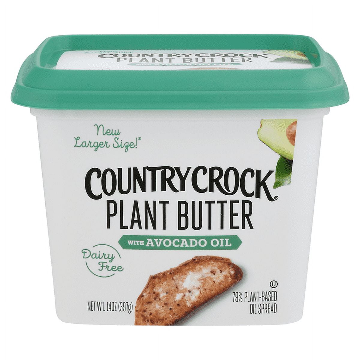 Country Crock Plant Butter with Avocado Oil, 14 oz Tub (Refrigerated ...