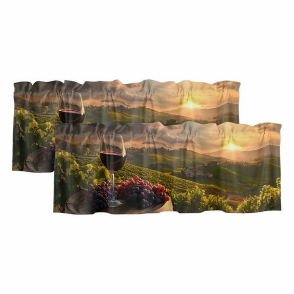 Country Curtain Valances for Windows, Kitchen Valance Window Treatments ...
