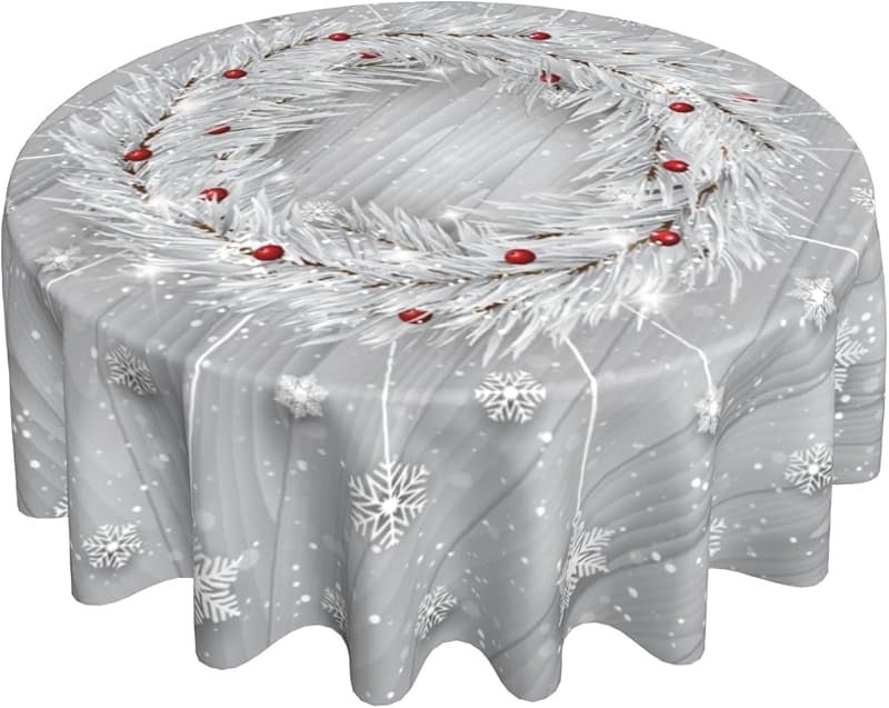 Country Daisy round Tablecloth cm 60in Vintage Blue Sunflower Wooden ...