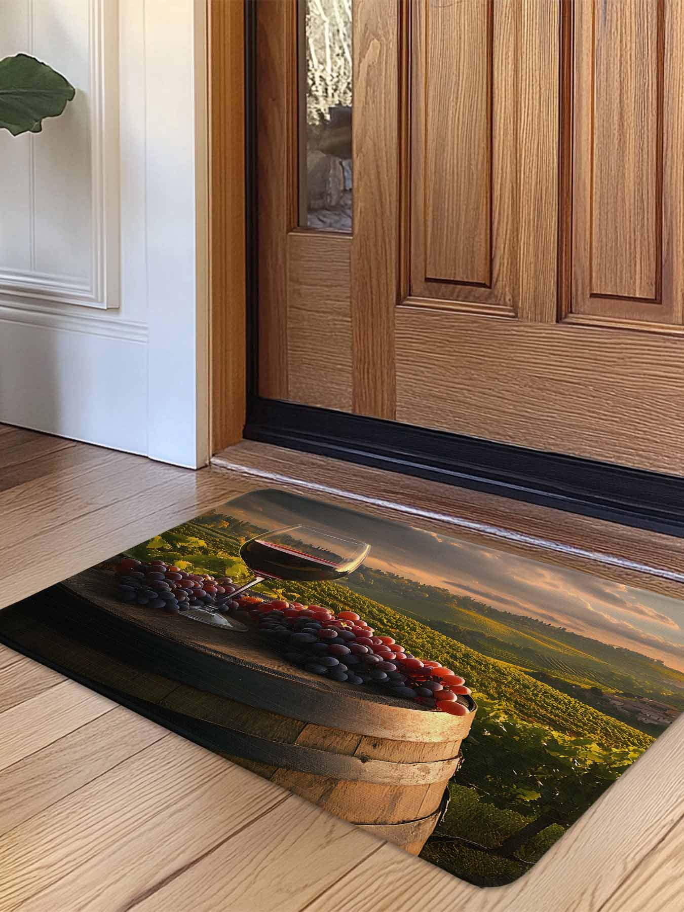 Country Door Mat Indoor Outdoor Entrance, Non Slip Rug for Kitchen ...