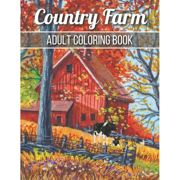 Country Farm Coloring Pages