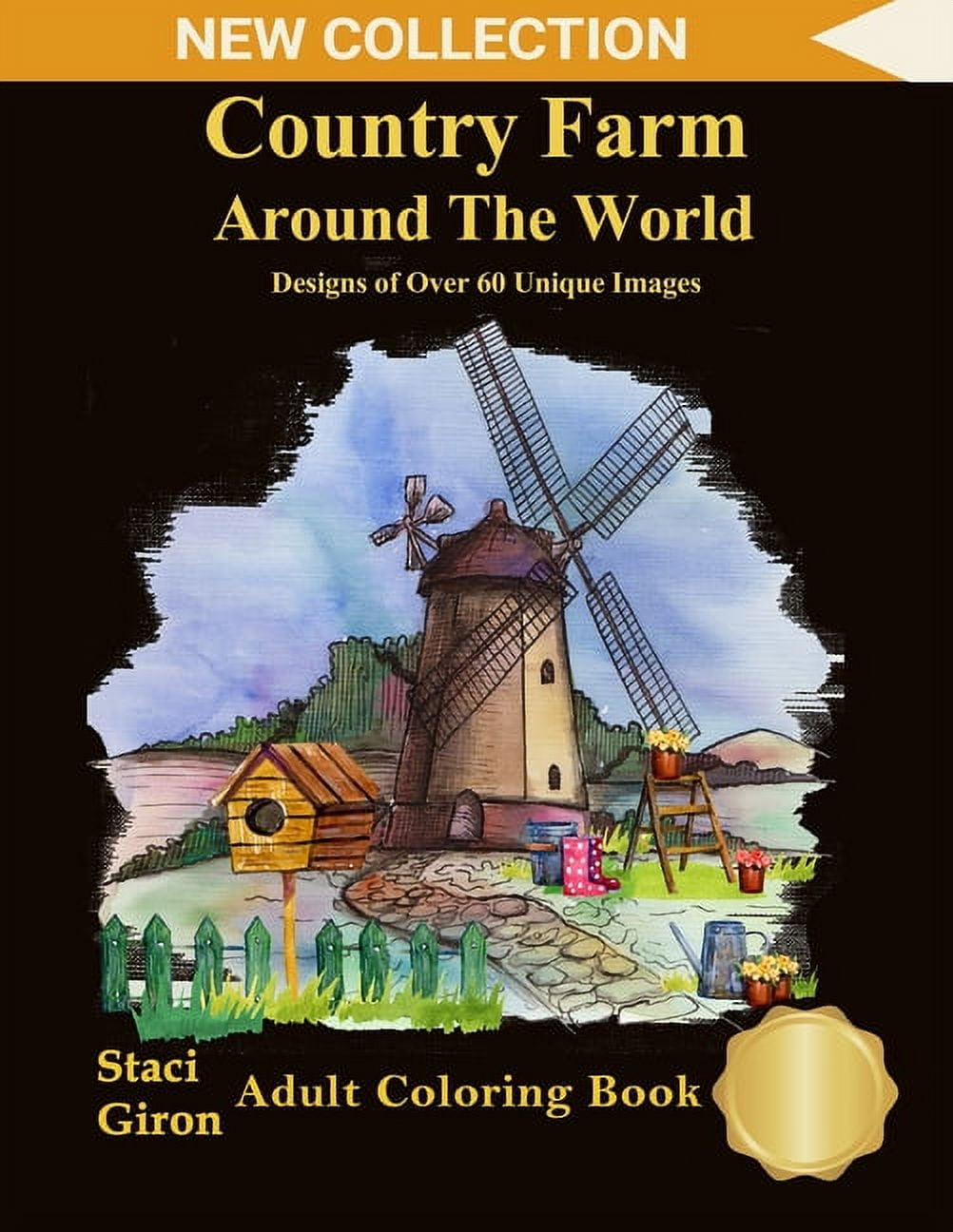 Country Farm Around The World : Design of Over 60 Unique Images: An ...
