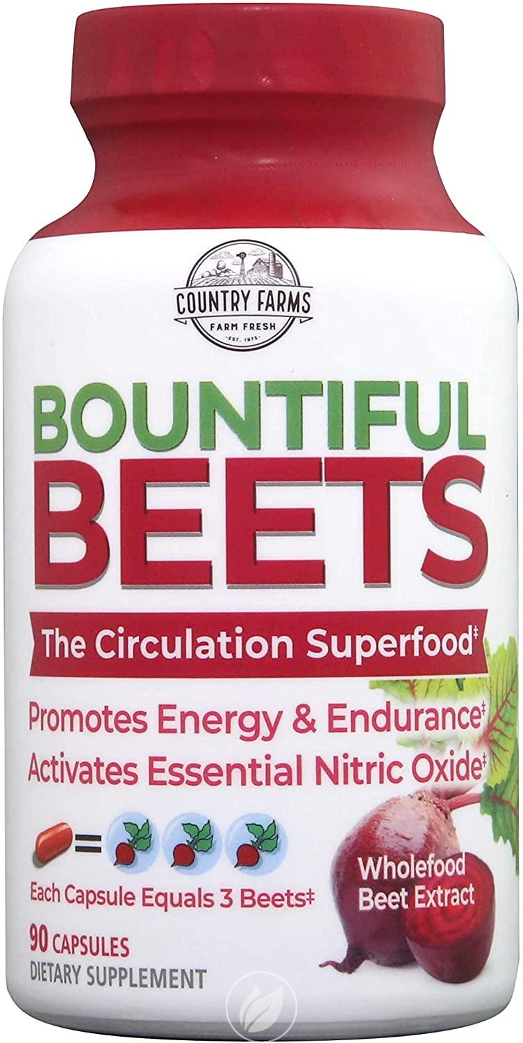 Country Farms Bountiful Beets 90 Capsule, Pack of 2 - Walmart.com