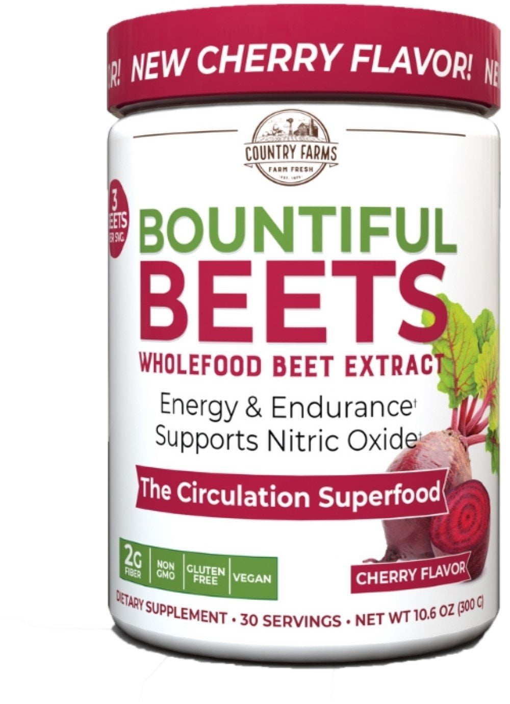 Country Farms Bountiful Beets Superfood: Healthy, Powdered Beetroot ...