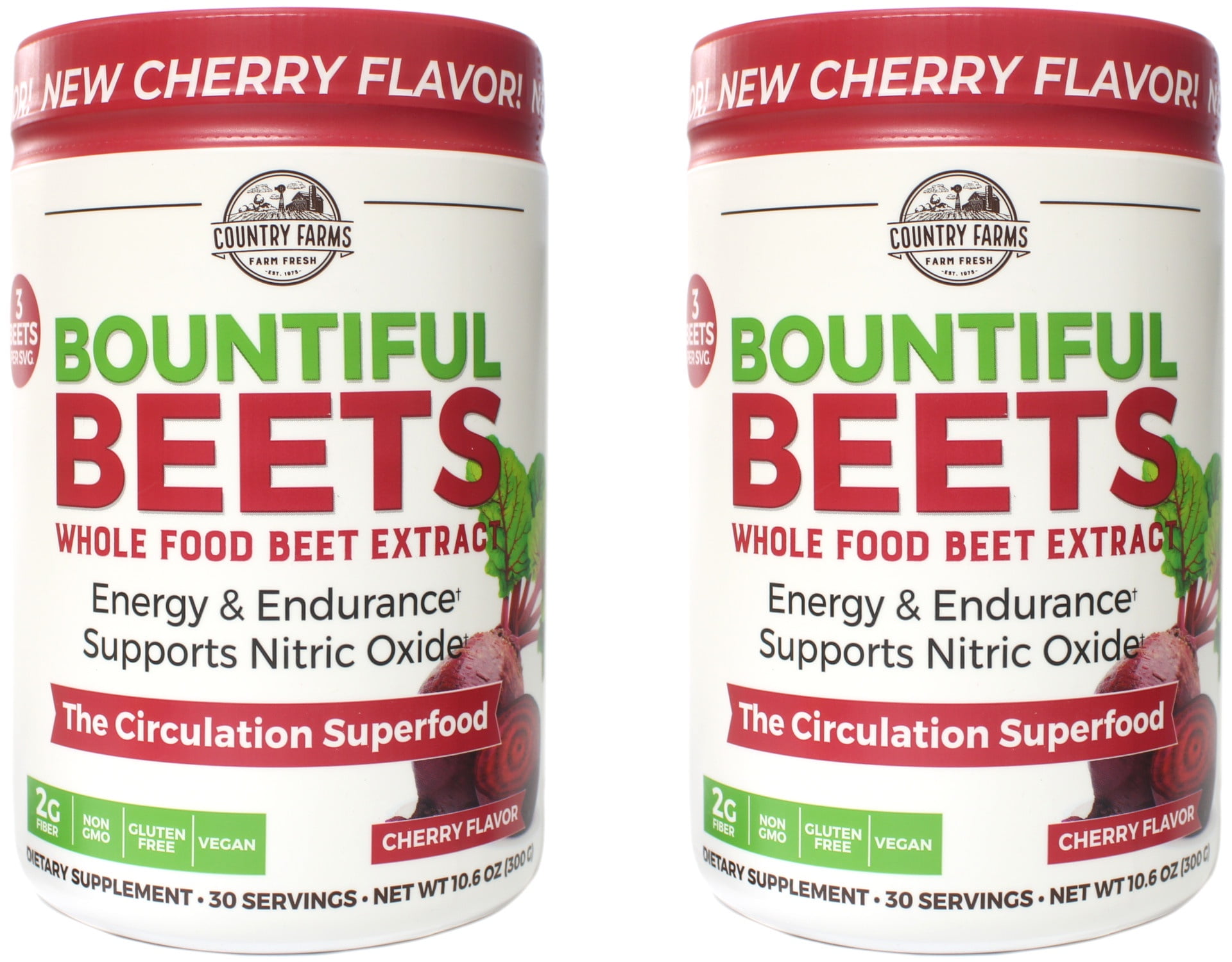 Country Farms Bountiful Beets Superfood Pure Supplement Powder, 10.6oz ...