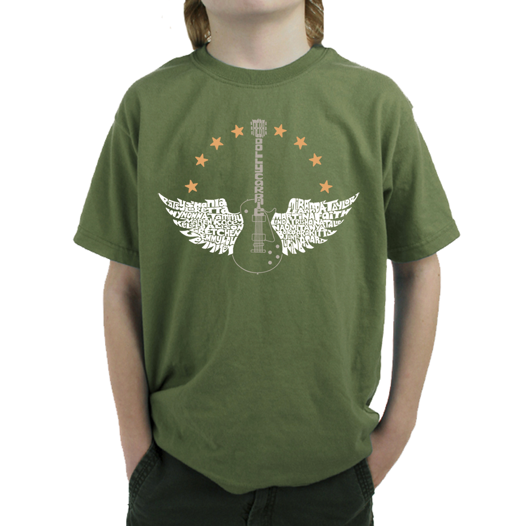 Country Female Singers - Boy's Word Art T-Shirt - Walmart.com