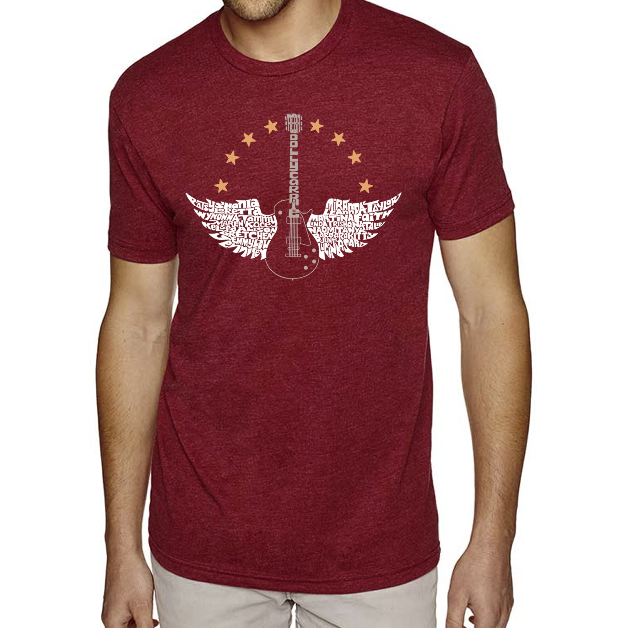 Country Female Singers - Men's Premium Blend Word Art T-Shirt - Walmart.com