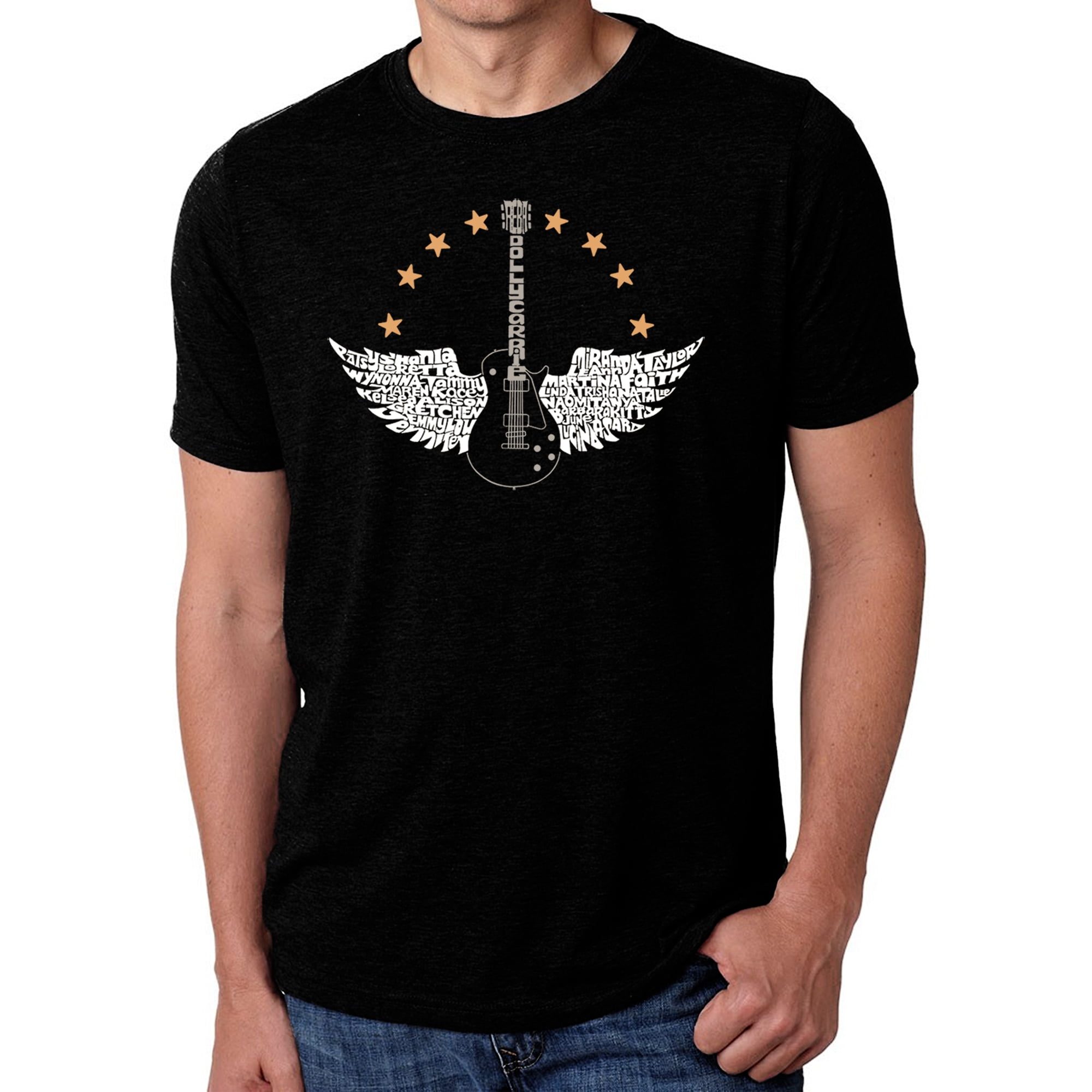 Country Female Singers - Men's Premium Blend Word Art T-Shirt - Walmart.com