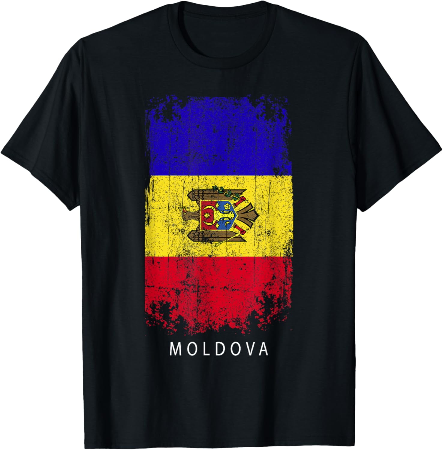 Country Flag Moldova T-Shirt - Walmart.com