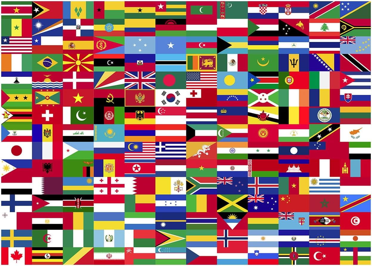Country Flags Backdrop International Flags Backdrop World Flag Banner ...