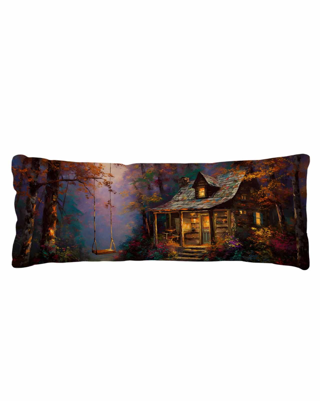 Country Forest Body Pillow Cover 20 x 60 Inch Decorative Pillow Cover ...