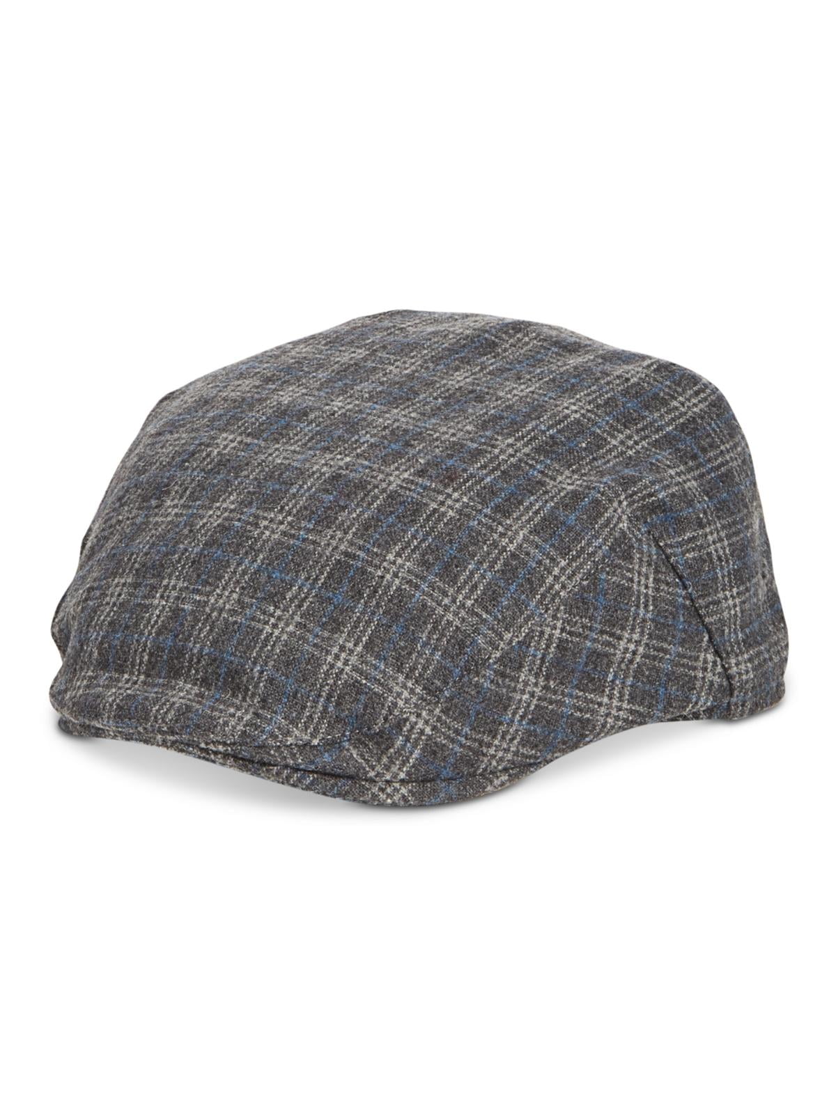 Country Gentleman Mens British Wool Window Pane Newsboy Cap Gray O/S ...