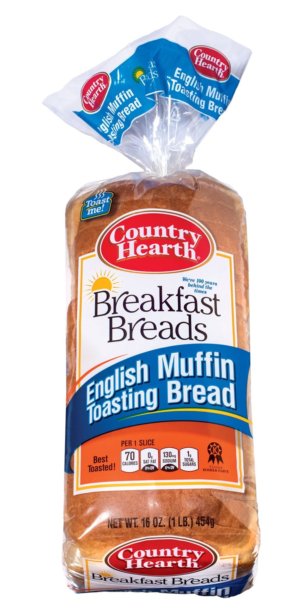 Country Hearth English Muffin Toasting Bread 16 oz - Walmart.com