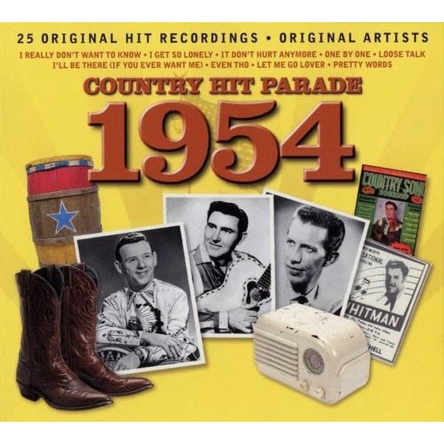 Country Hit Parade-1954 (Digi-Pak) - Walmart.com