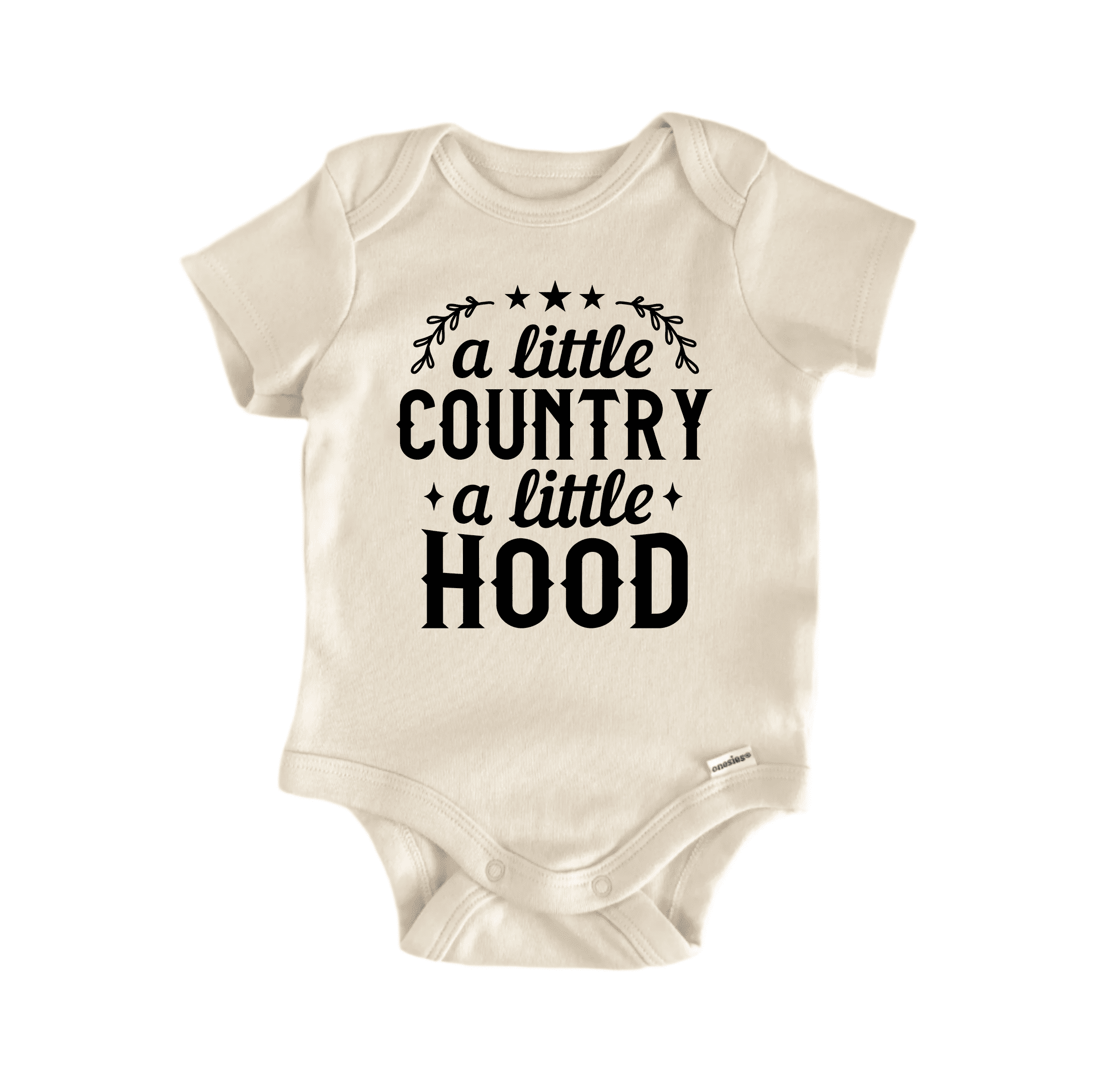 Country Hood - Baby Boy Girl Clothes Infant Bodysuit Funny Cute Newborn - Walmart.com