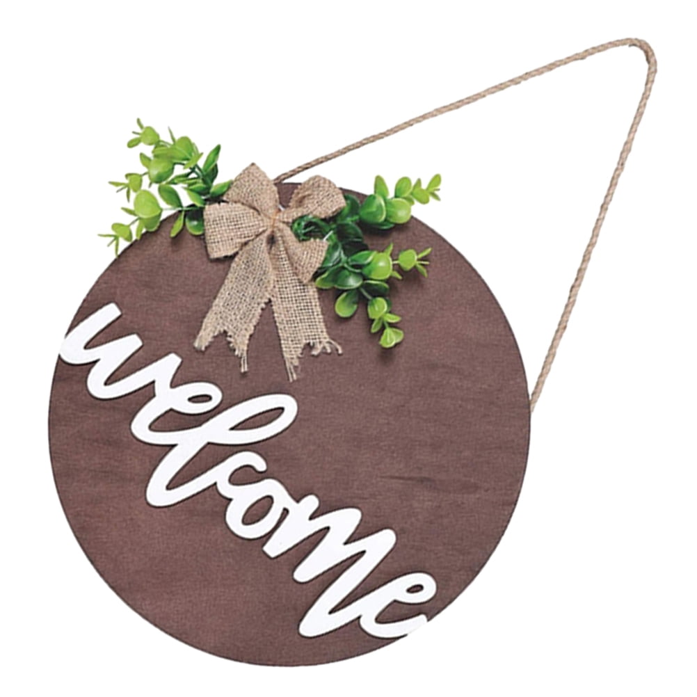 Country House Sign Lapel Badge Dining Table Football Home Wreath Decor ...
