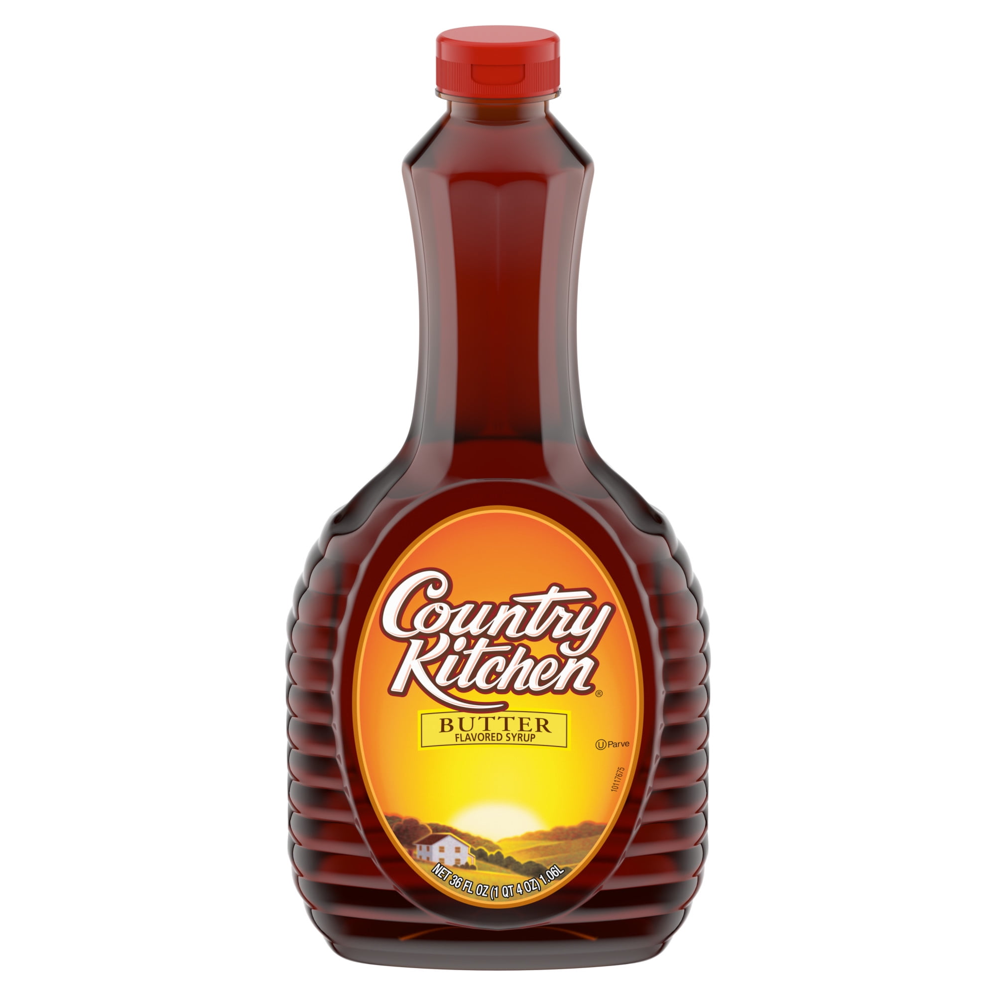 COUNTRY KITCHEN Butter Flavored Syrup, 36 fl oz Bottle, 50% Free ...