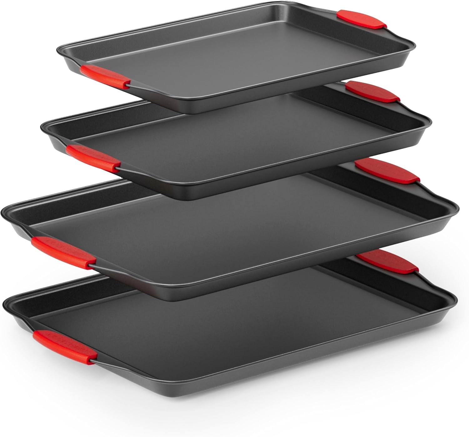 Country Kitchen Nonstick Stackable Bakeware Set - Durable, Easy Release ...