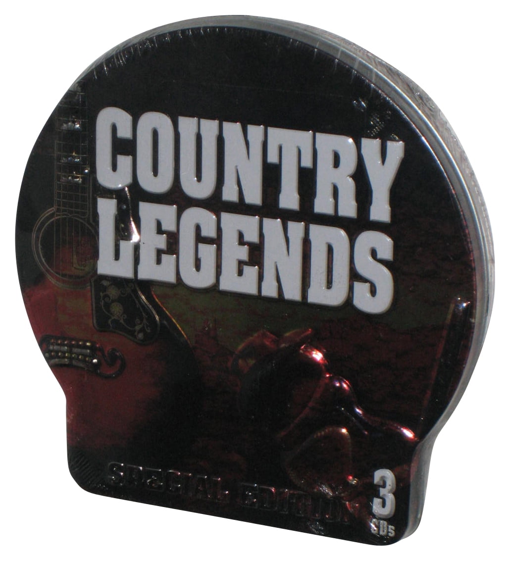 Country Legends (2008) Special Edition 3CD Tin Box Set - Walmart.com