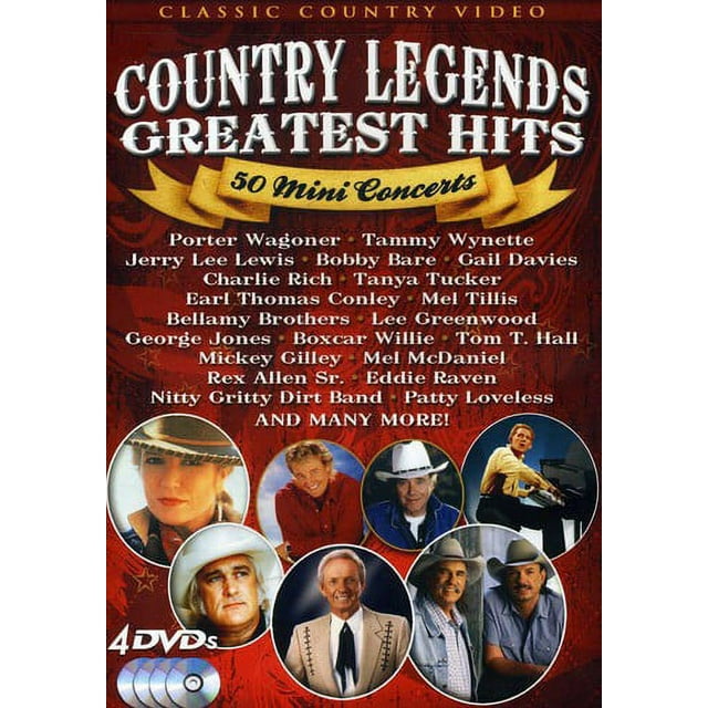 Country Legends Greatest Hits: 50 Mini Concerts (DVD), Shout Factory ...