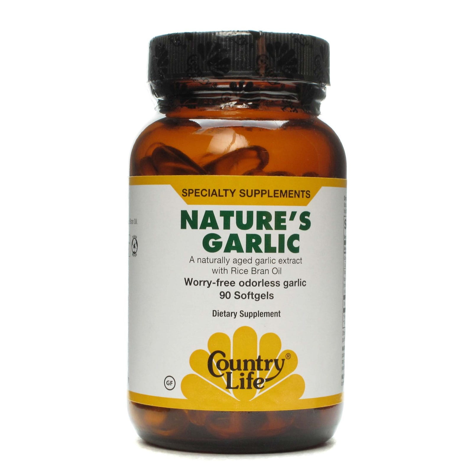 Country Life Nature's Garlic, 500 mg, 90 Softgels - Walmart.com