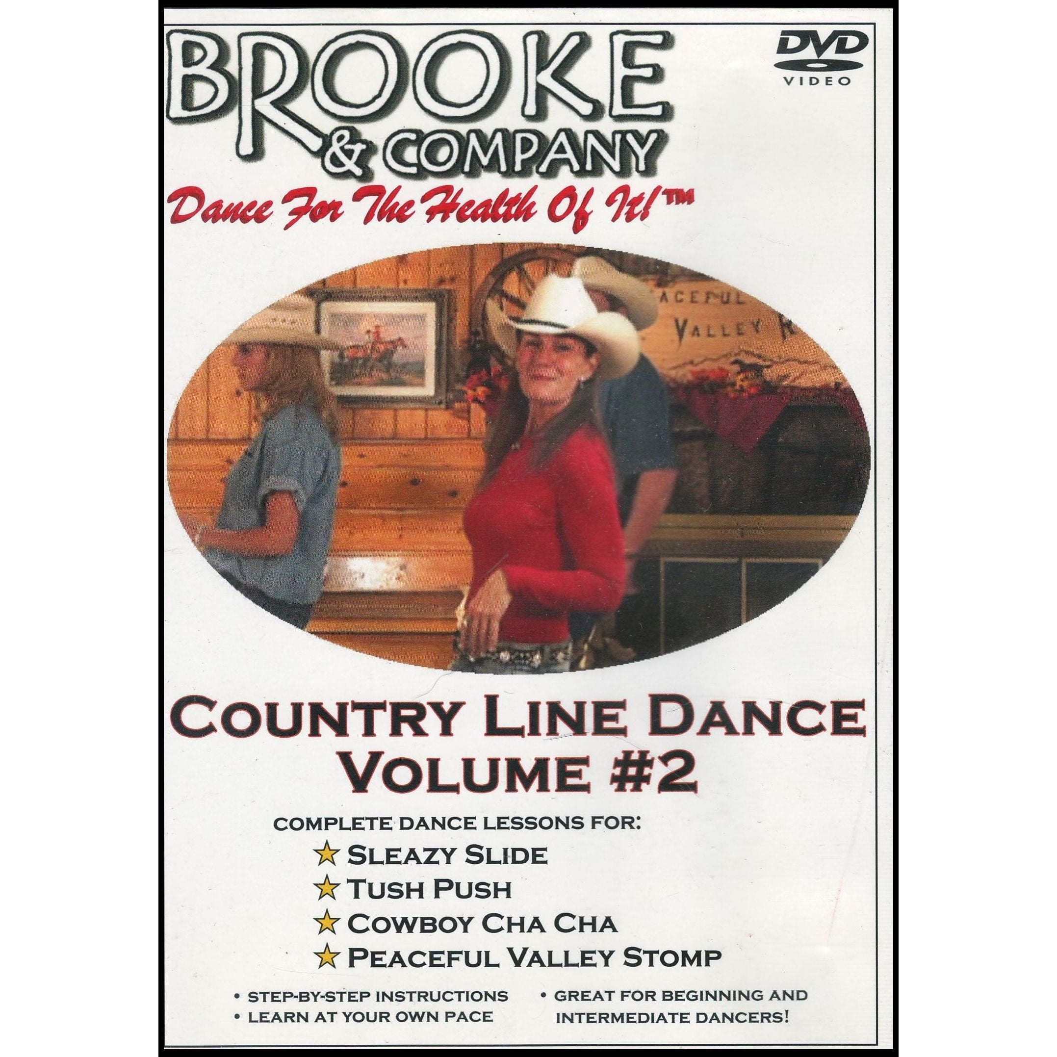 Country Line Dance Lessons Volume #2 - by Brooke & Company (DVD ...