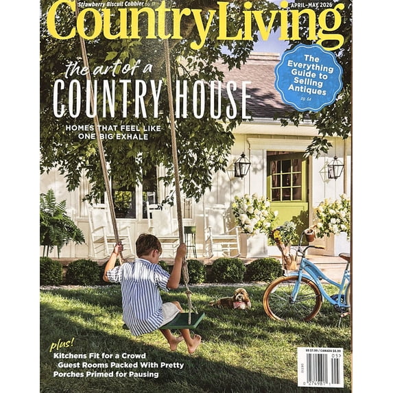 Country Living Usa Magazine April May 2026 - Walmart.com