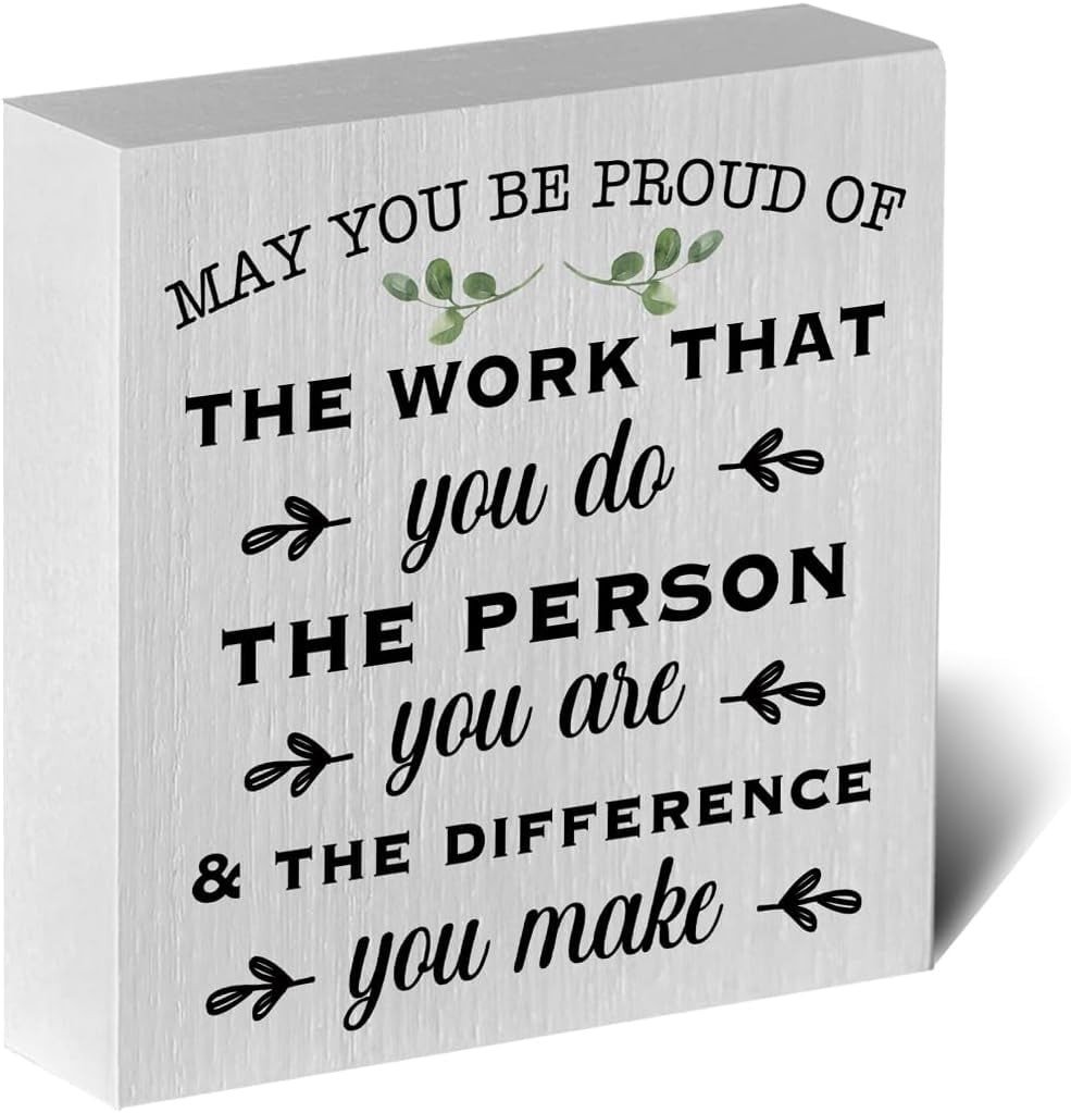 Country May You Be Proud of the Work Artwork Wood Box Sign Rustic ...