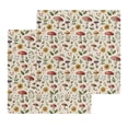 Country Mushroom Kitchen Dish Towels for Drying Dishes Set of 2 ...