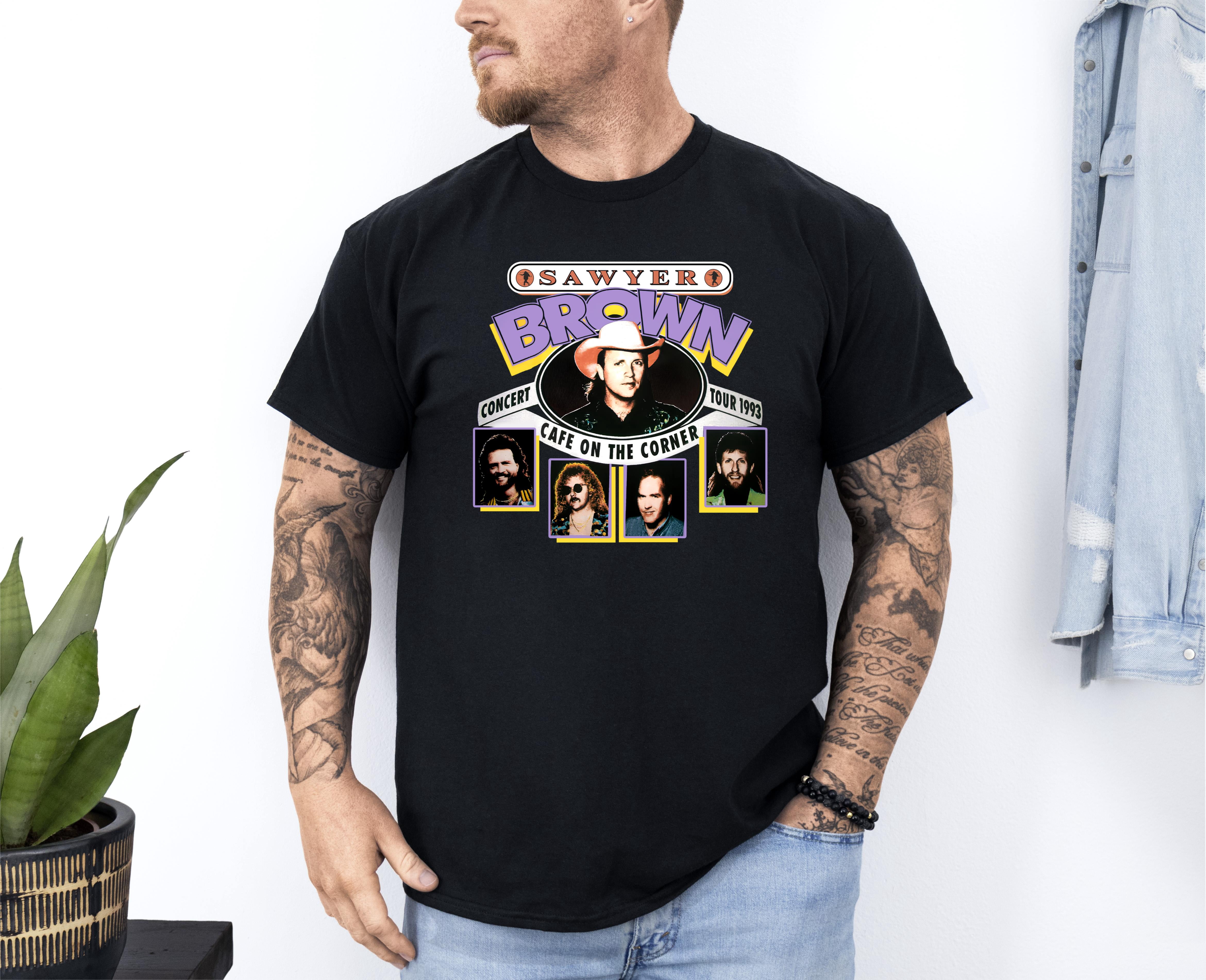Country Music Band Concert Graphic Tee, Vintage Style Shirt - Walmart.com