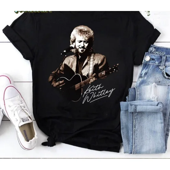 Country Music Keith Whitley Sandy Vintage T-Shirt - Walmart.com