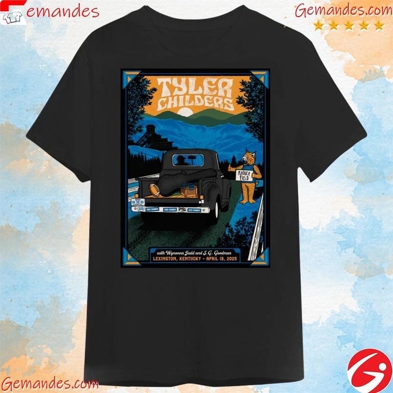 Country Music Kroger Field Lexington 2025 Concert Poster Graphic Shirt ...