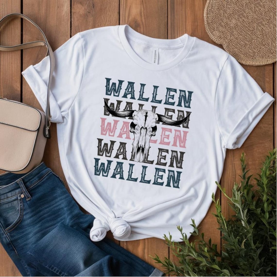 Country Music Shirt, Concert Tee, Cowgirl Shirts, Floral Rock Graphic ...