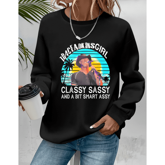 Country Music Star Quote Classy Sassy Smart Fan Graphic Print ...