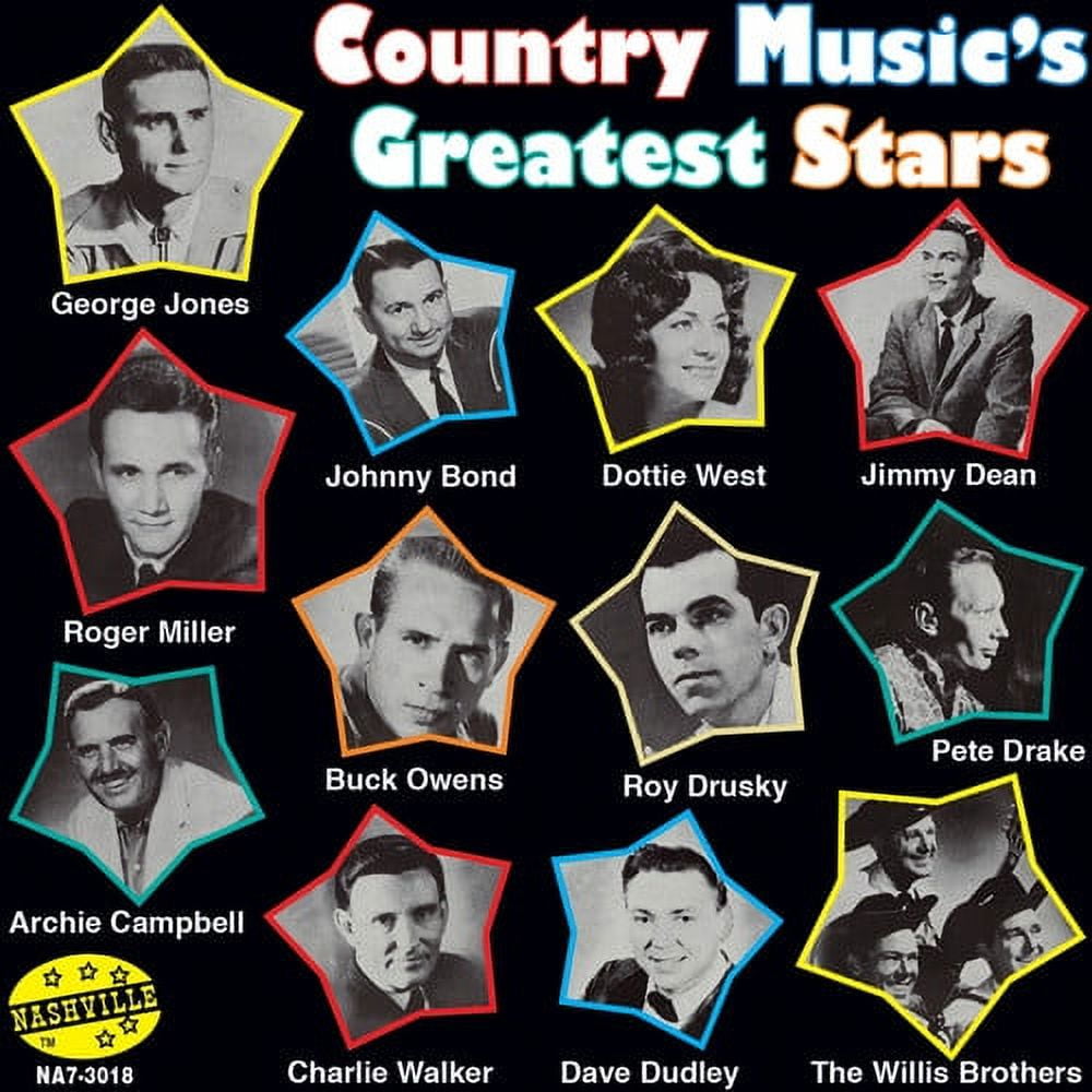 Country Music's Greatest Stars (CD) - Walmart.com