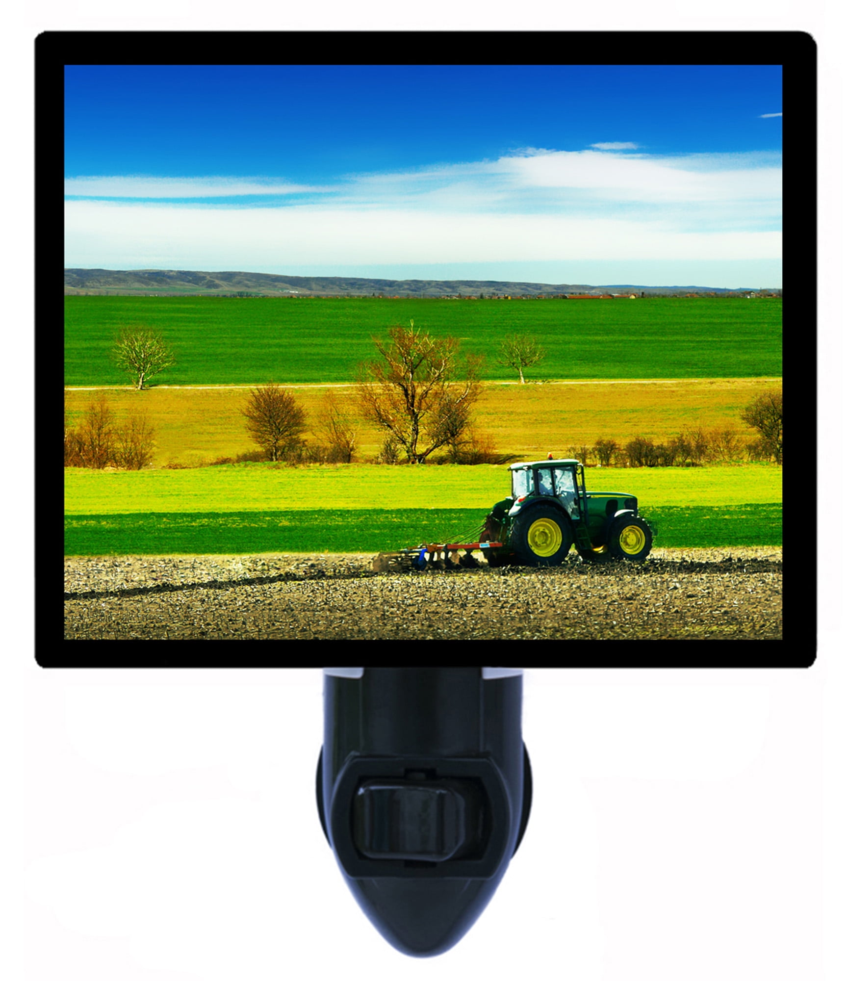 Night Light - Farming. | Country Theme, Includes Free Switchable Insert ...
