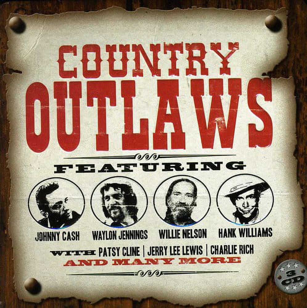 Country Outlaws / Various (CD) - Walmart.com