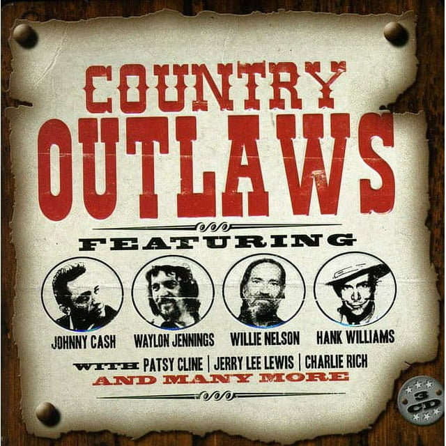 Country Outlaws / Various (CD) - Walmart.com