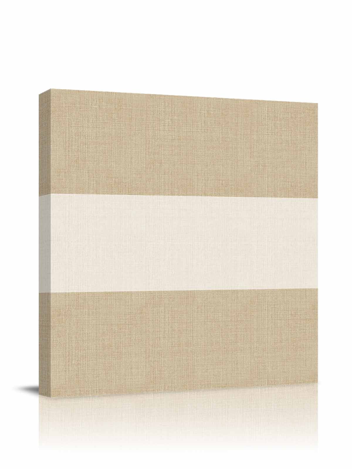 Country Retro Canvas Wall Art, Vintage Linen Texture Framed Wall Decor ...
