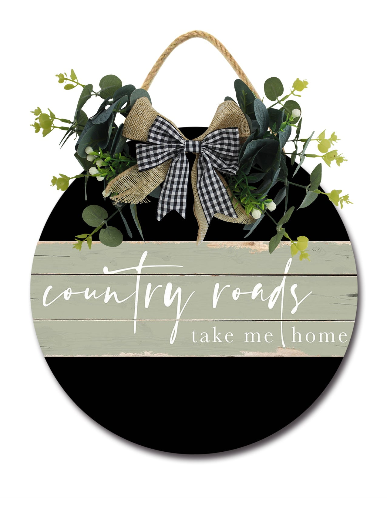 Country Roads Take Me Home Sign Farmhouse Wood Sign Front Porch Decor ...