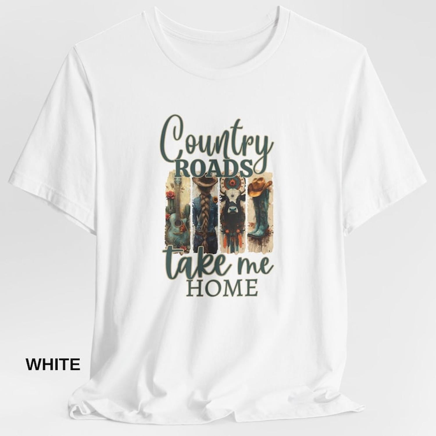 Country Roads Take Me Home S1Hirt, Country, Western, Cowgi, B1Oo ...