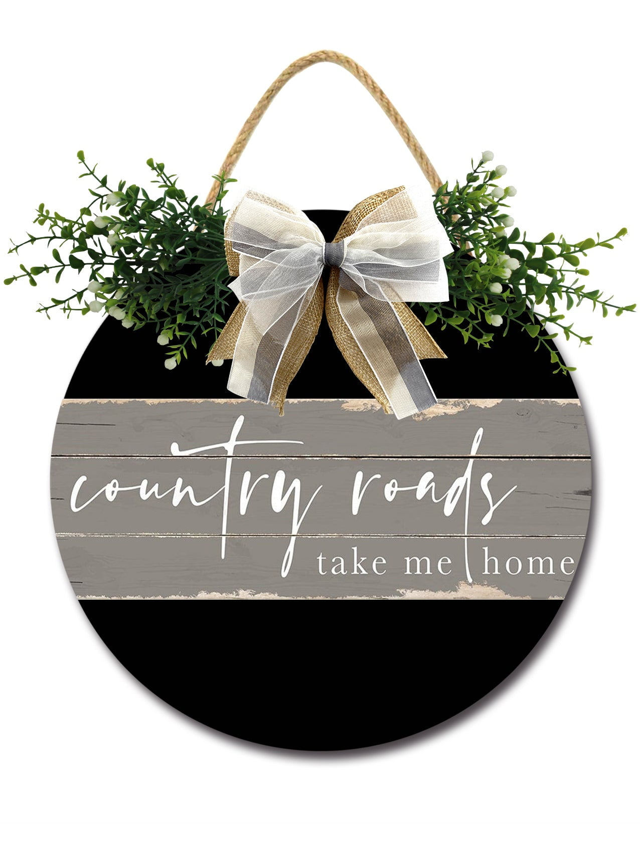 Country Roads Take Me Home Sign Farmhouse Wood Sign Front Porch Decor ...