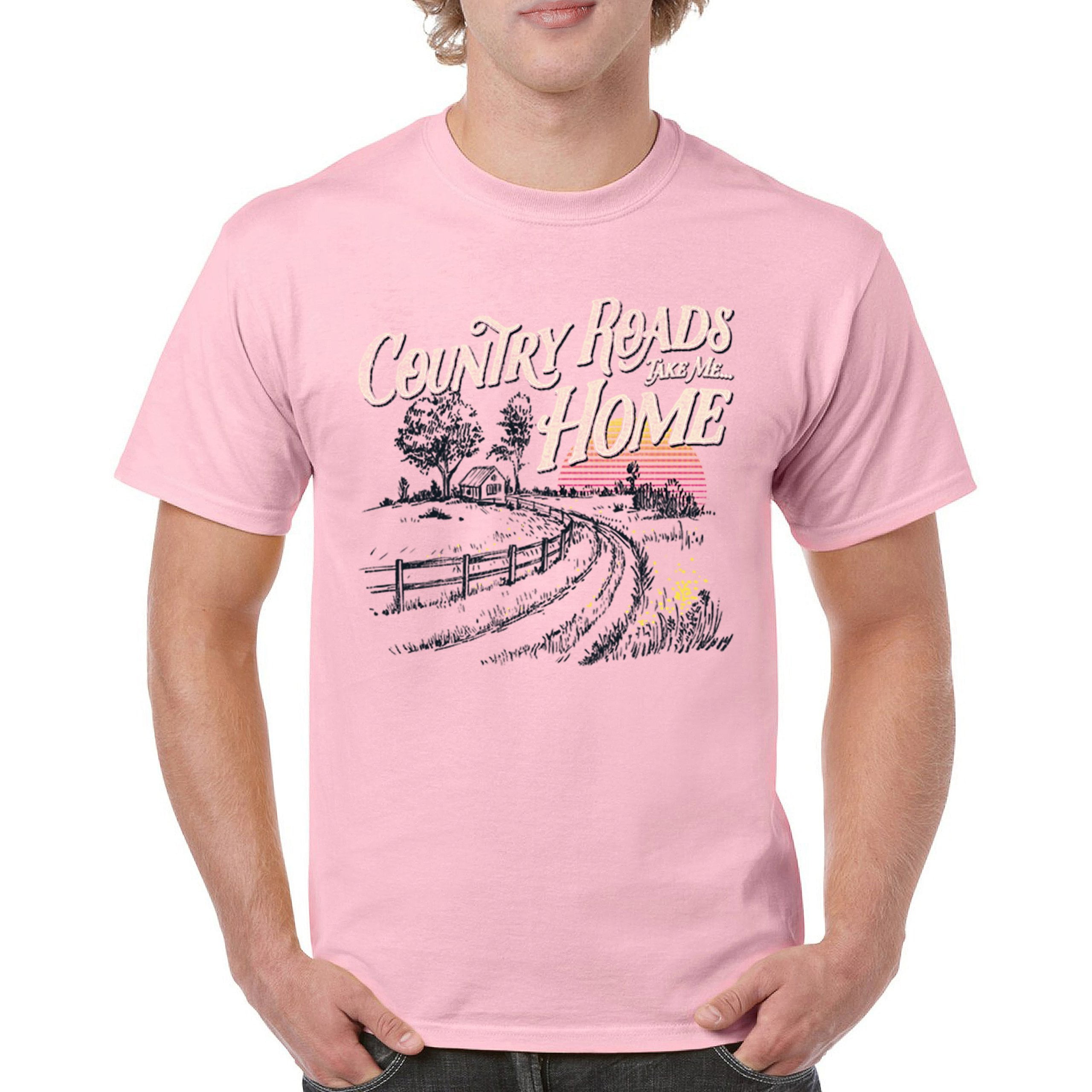 Country Roads Take Me Home T-shirt Vintage Country Music Fan Road Trip ...